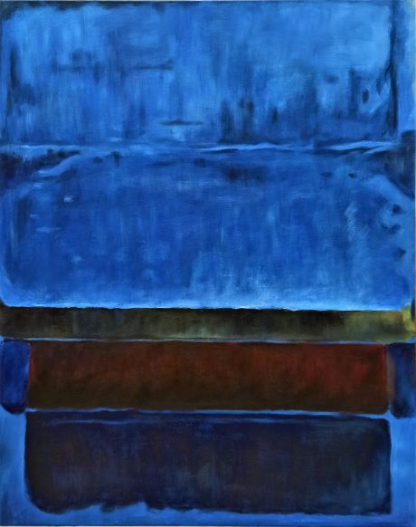 Blue, Green, and Brown (1952) - Mark Rothko - Paper Hearts Gallery